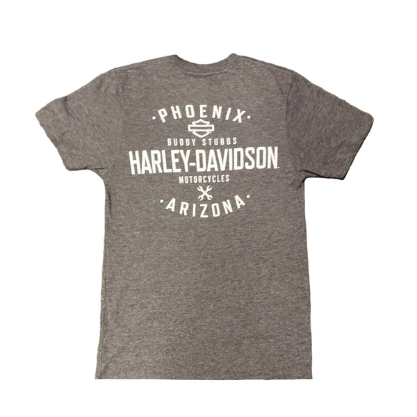 Buddy Stubbs Harley-Davidson Custom AZ-HD Heather Charcoal Poly Blend ...